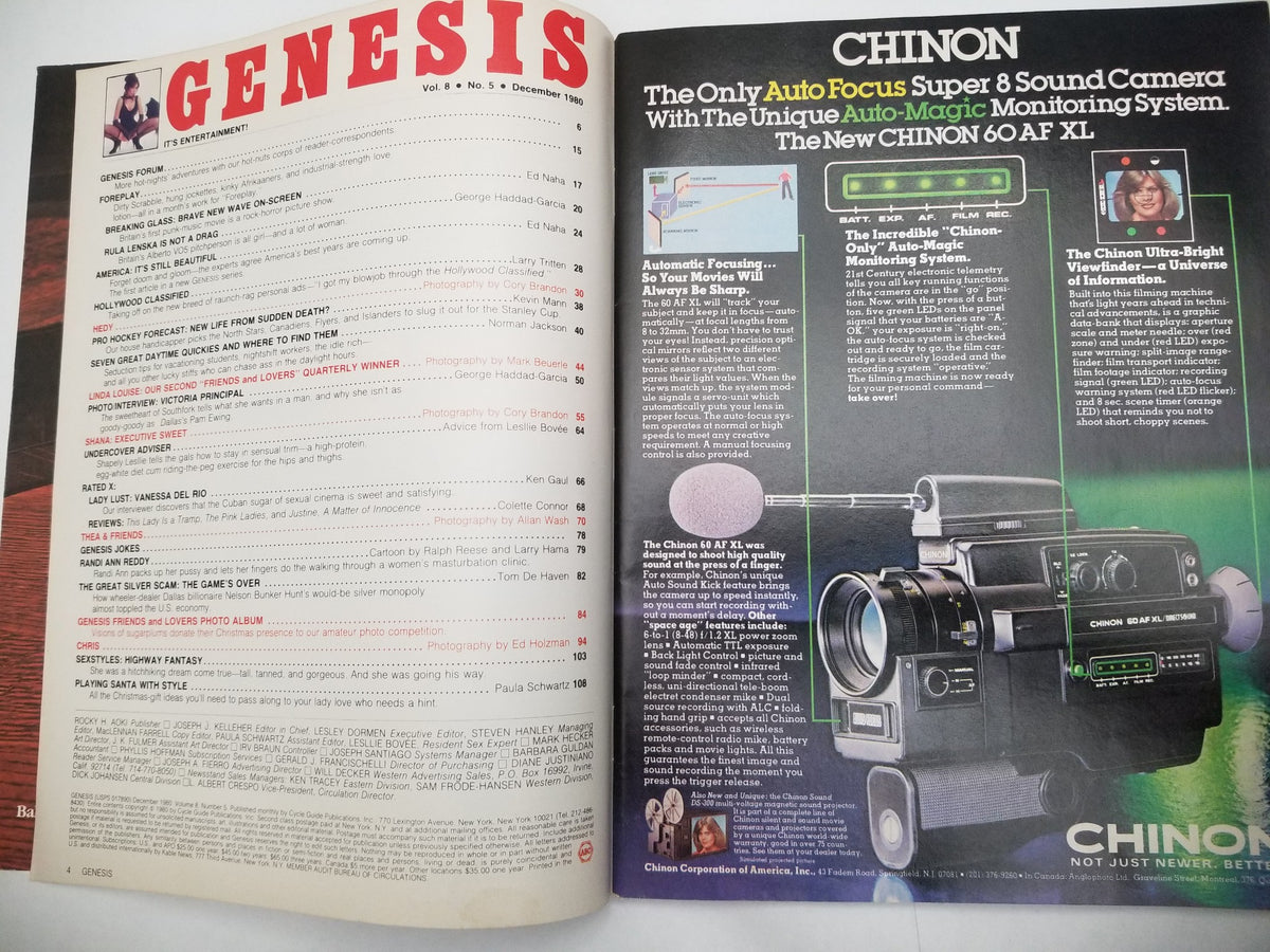 Genesis December 1980 - Adult Magazine – Discreet Retail