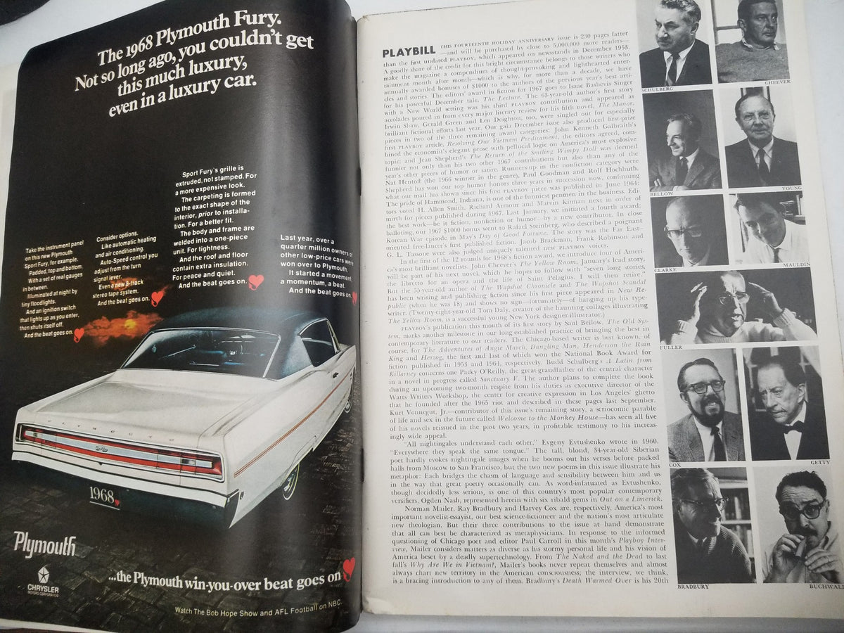 Playboy January 1968 - Adult Magazine – Discreet Retail