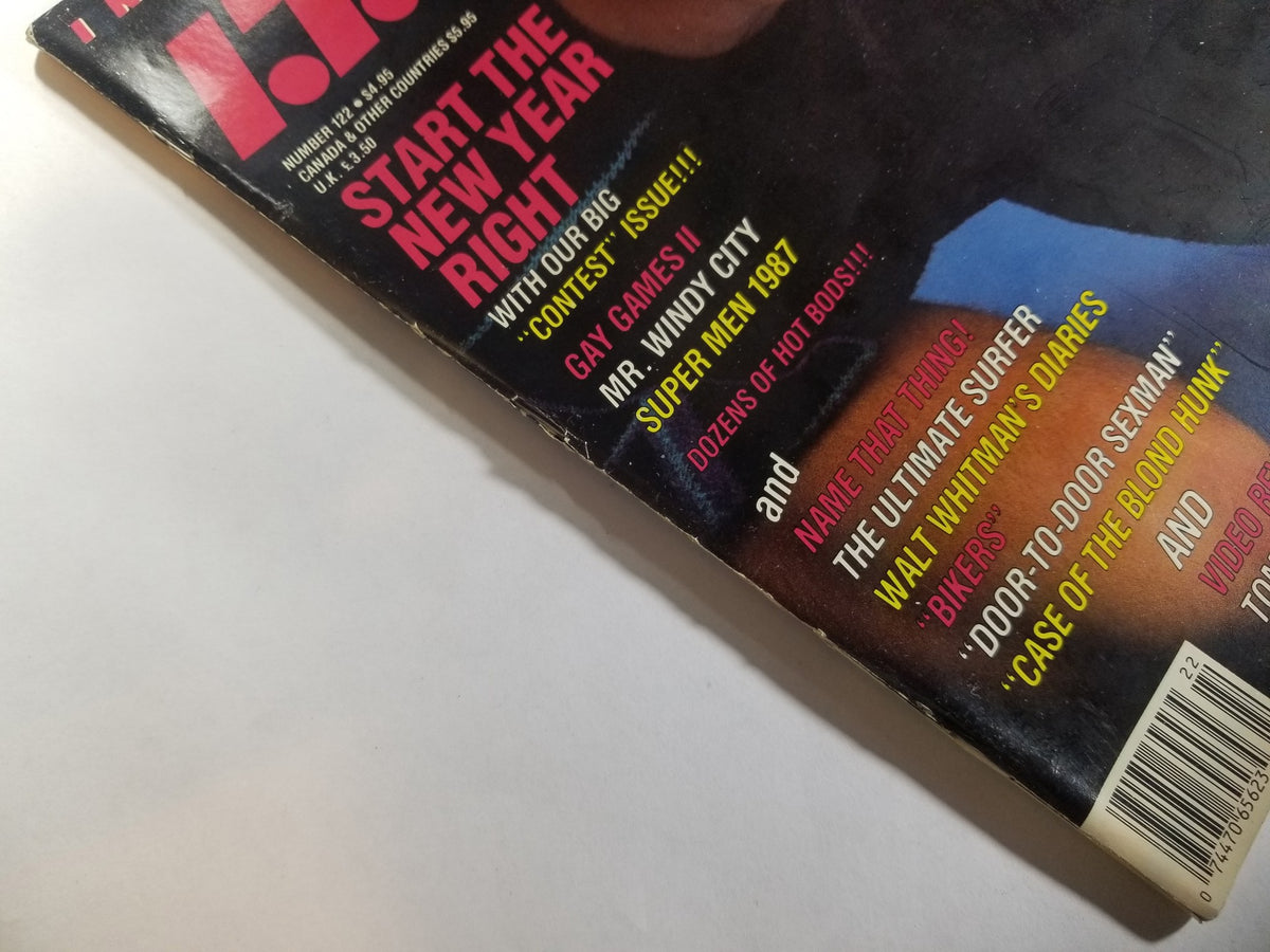 In Touch For Men January 1987 No. 122 - Gay Adult Magazine – Discreet ...